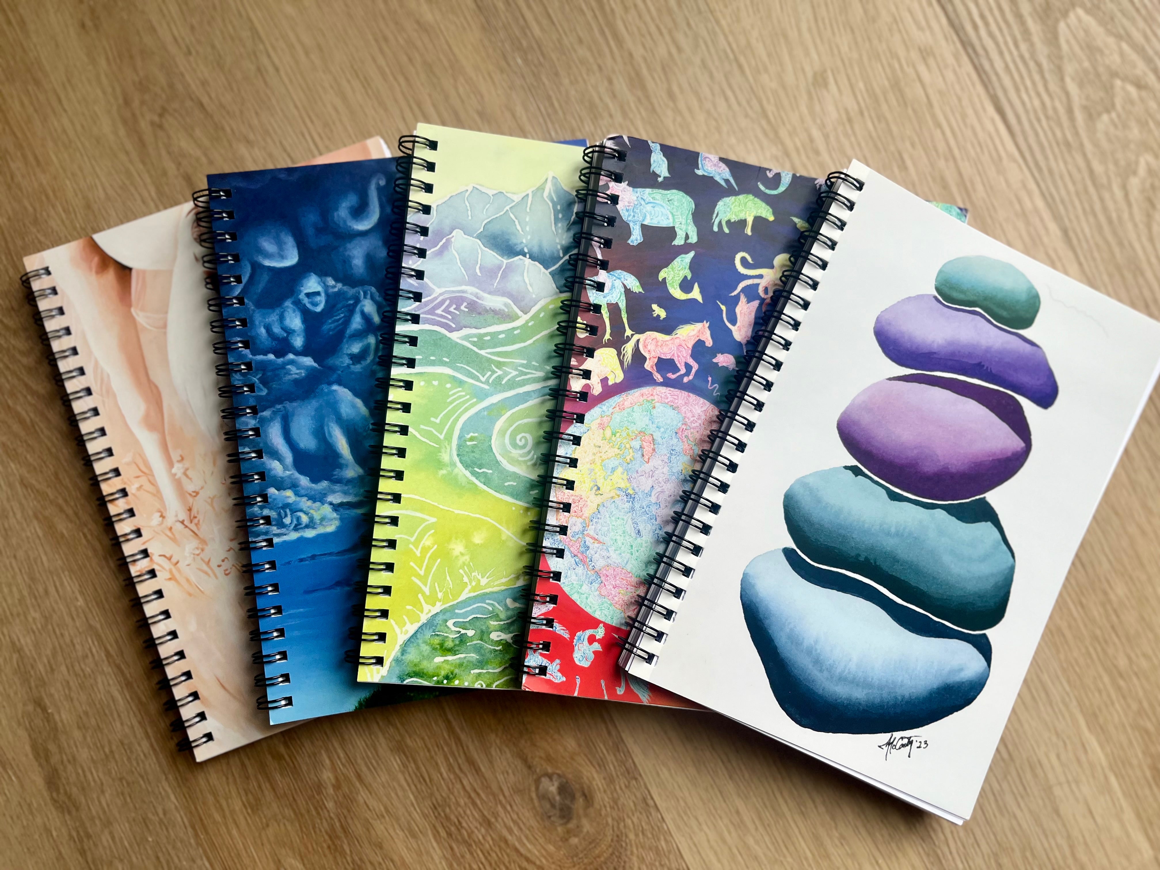 Nature-Inspired Notebooks – Art for Your Thoughts – The Sage Leaf Studio