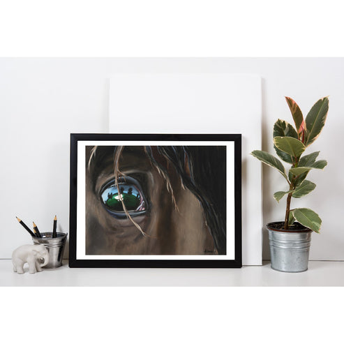 Cherokee Eye Art Print | Eye Fine Art Print | The Sage Leaf Studio